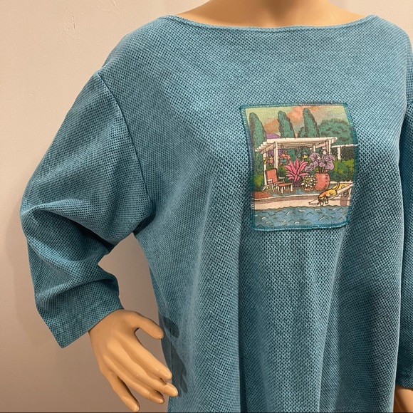 Michael Leu Collection | Tops | Michael Leu Art To Wear Cotton ...